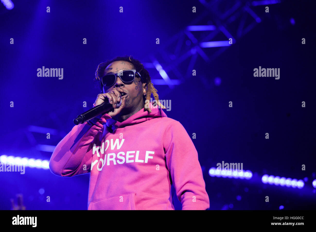 Hip hop legend Dwayne Michael Carter, Jr. aka Lil Wayne performs at the ...