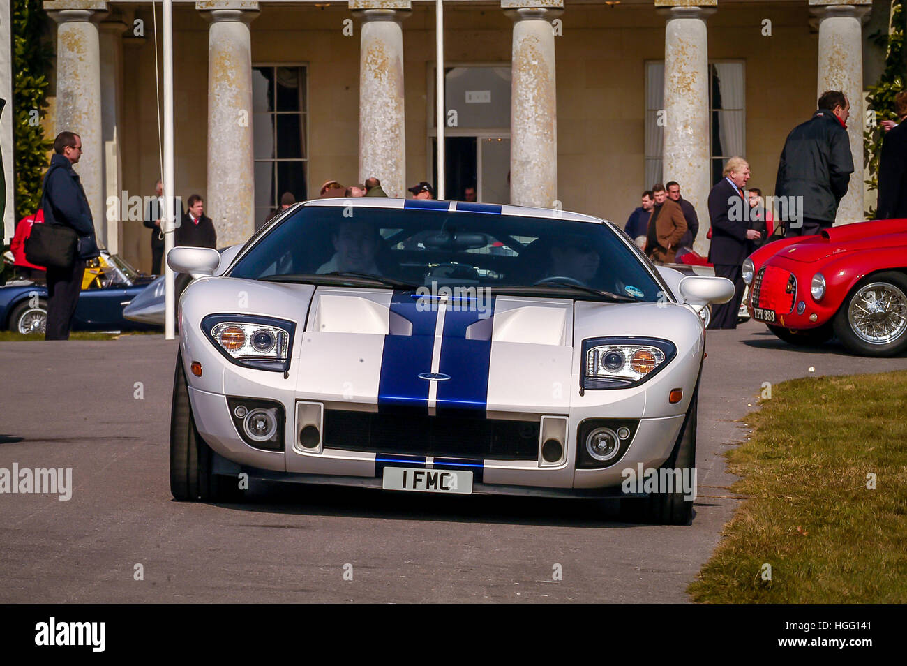A Ford GT sports car at Goodwood House Stock Photo - Alamy