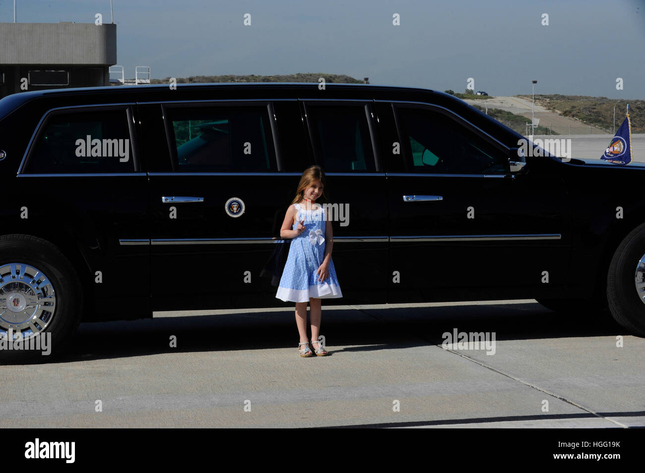 Presidential limo aka beast lax High Resolution Stock Photography and ...