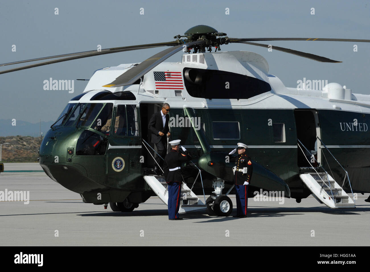 President lands hi-res stock photography and images - Alamy