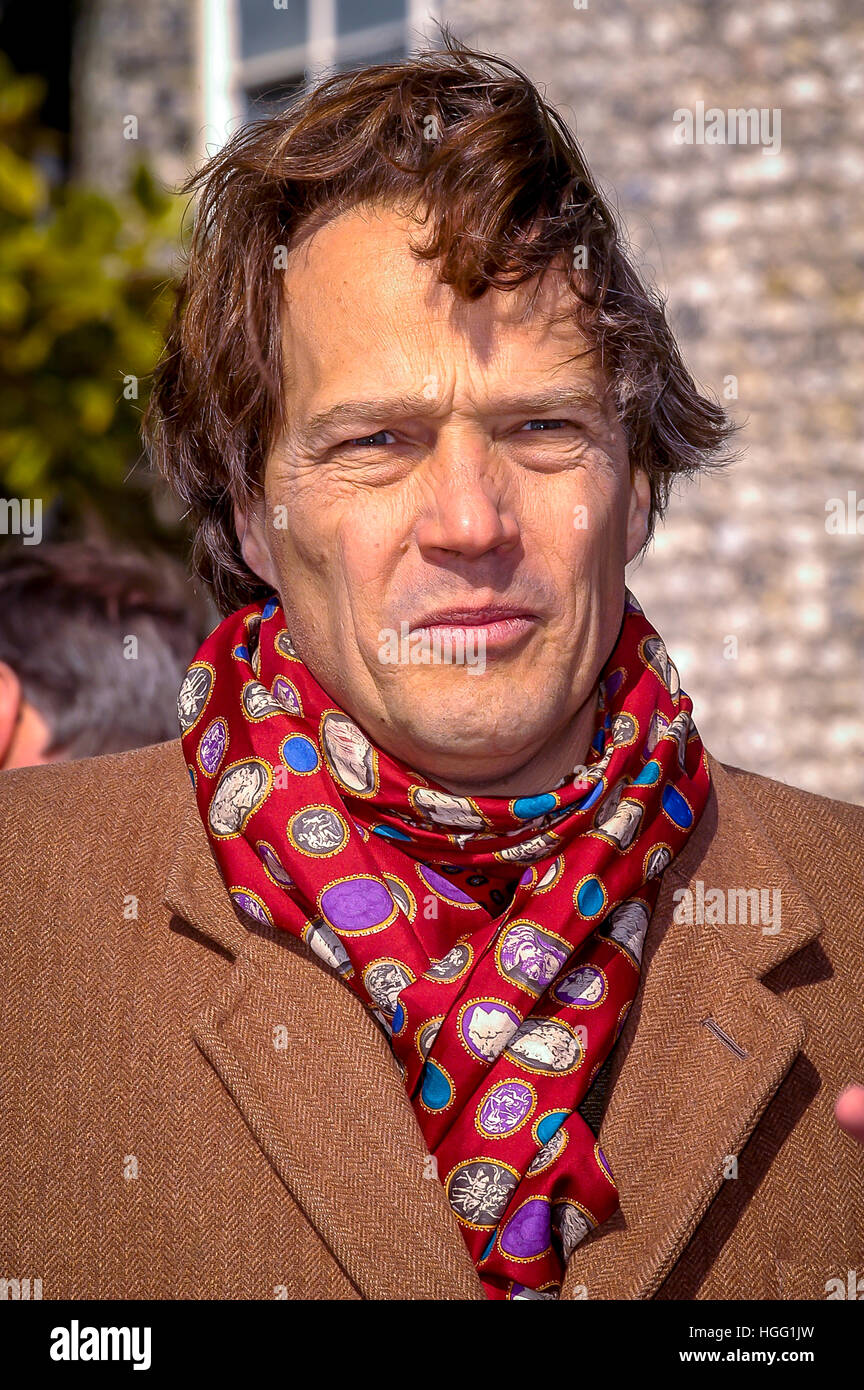 Lord March at Goodwood House Stock Photo - Alamy