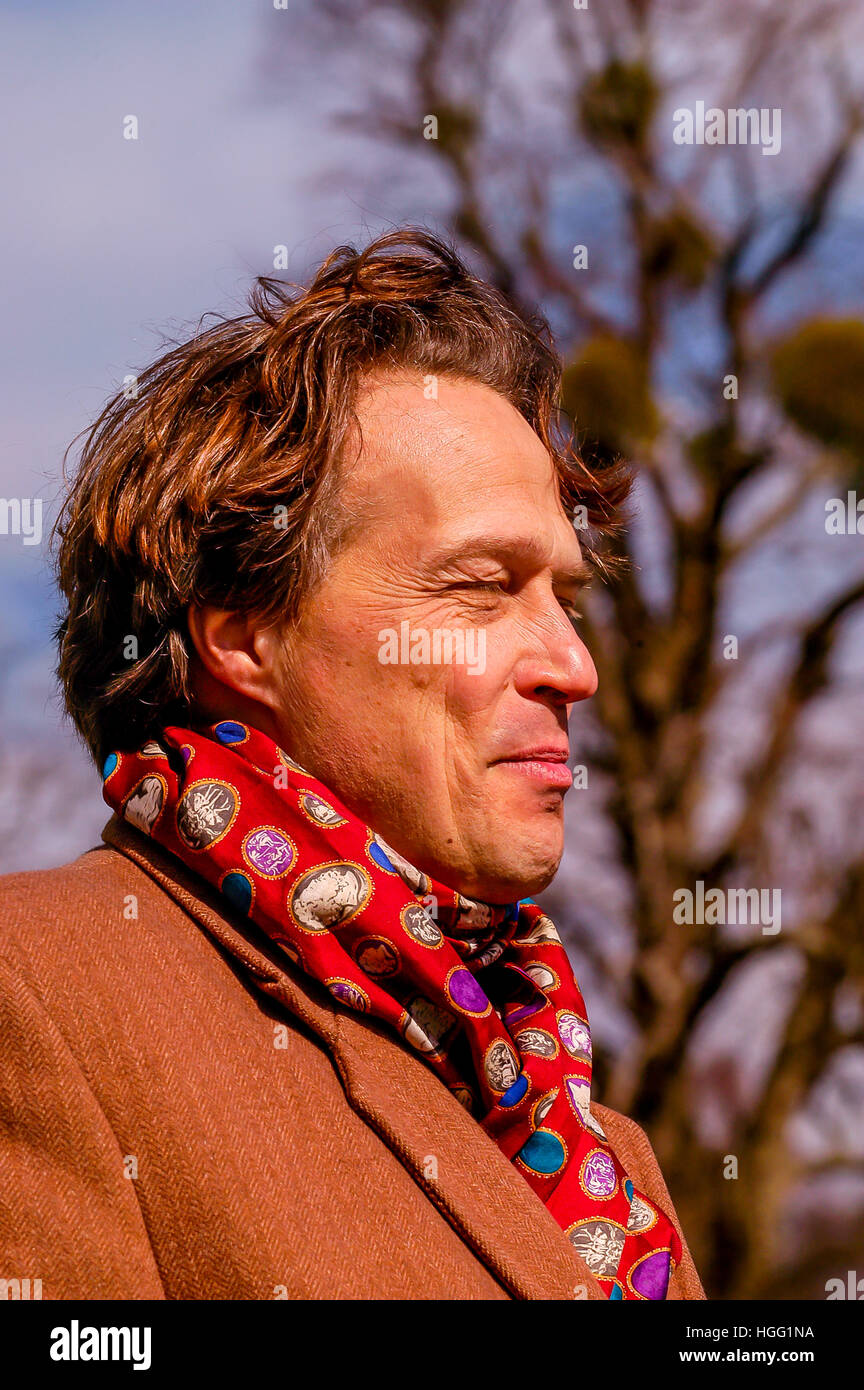 Lord March at Goodwood House Stock Photo - Alamy