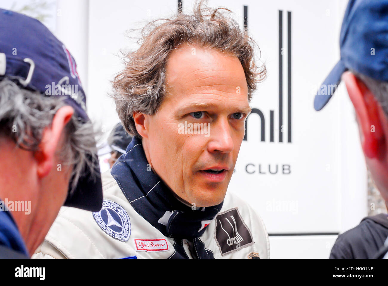 Lord March at Goodwood House Stock Photo - Alamy