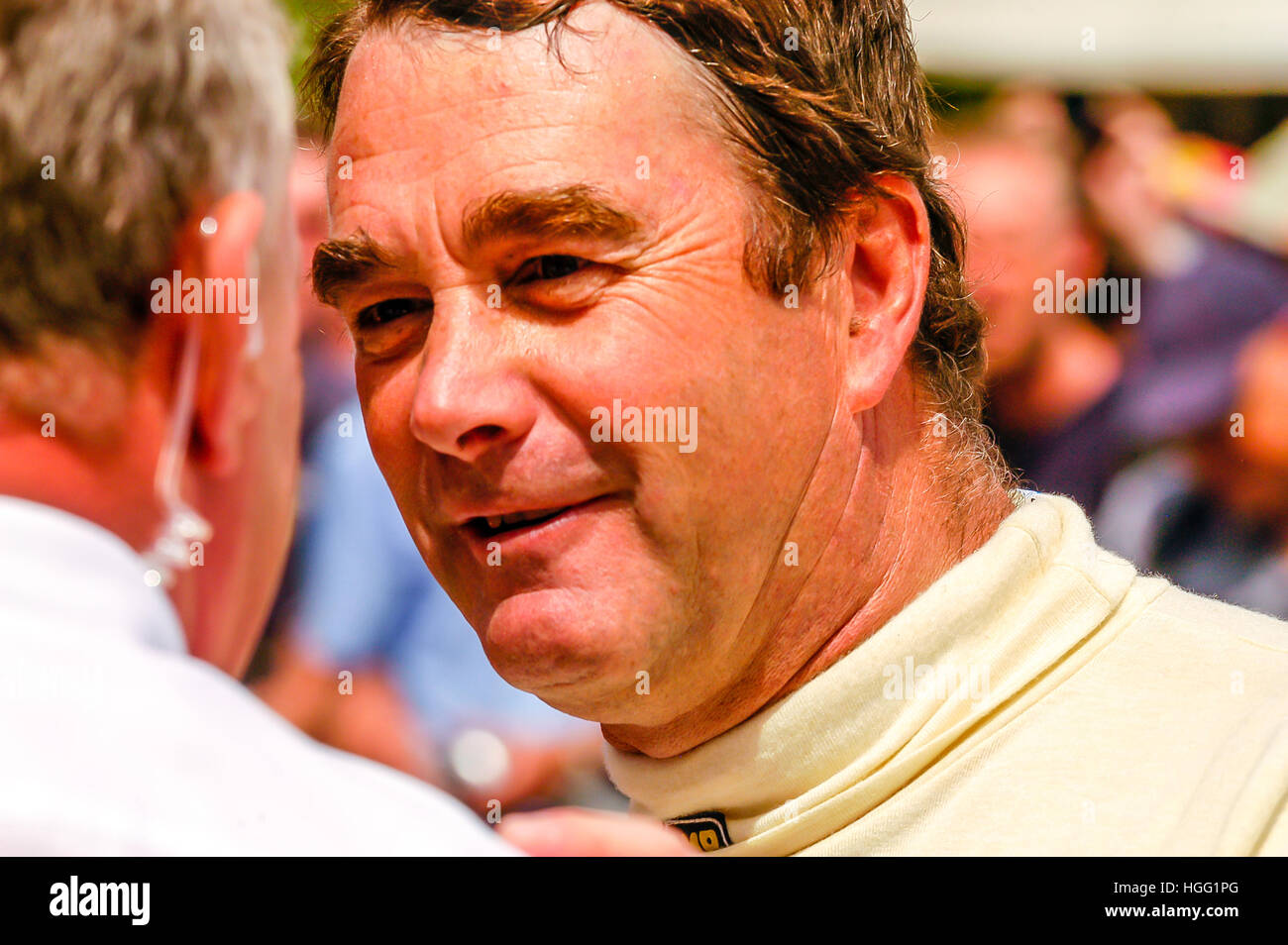 Former racing driver Nigel Mansell at Goodwood Festival of Speed Stock ...