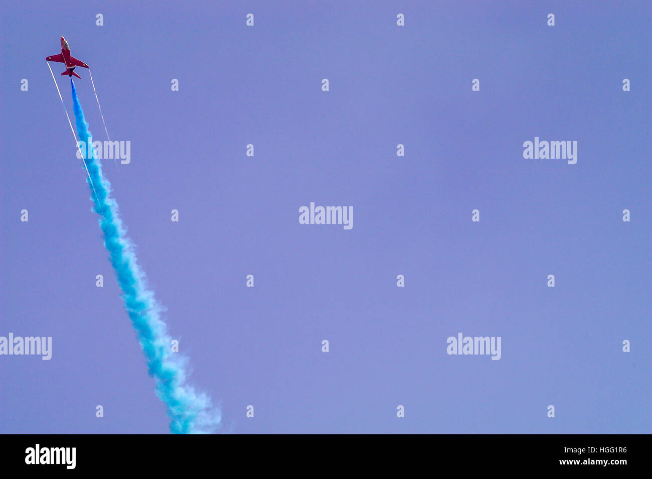 The Red Arrows stunt flying team perform at the Goodwood Festival of ...