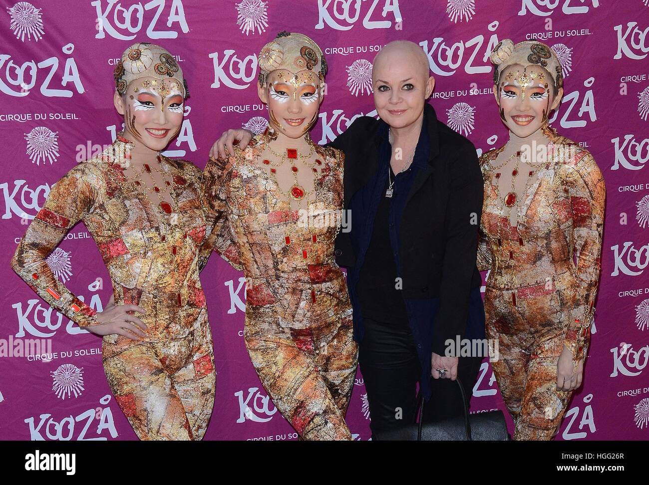 London UK Gail Porter at Cirque Du Soleil - Kooza - Premiere at The ...