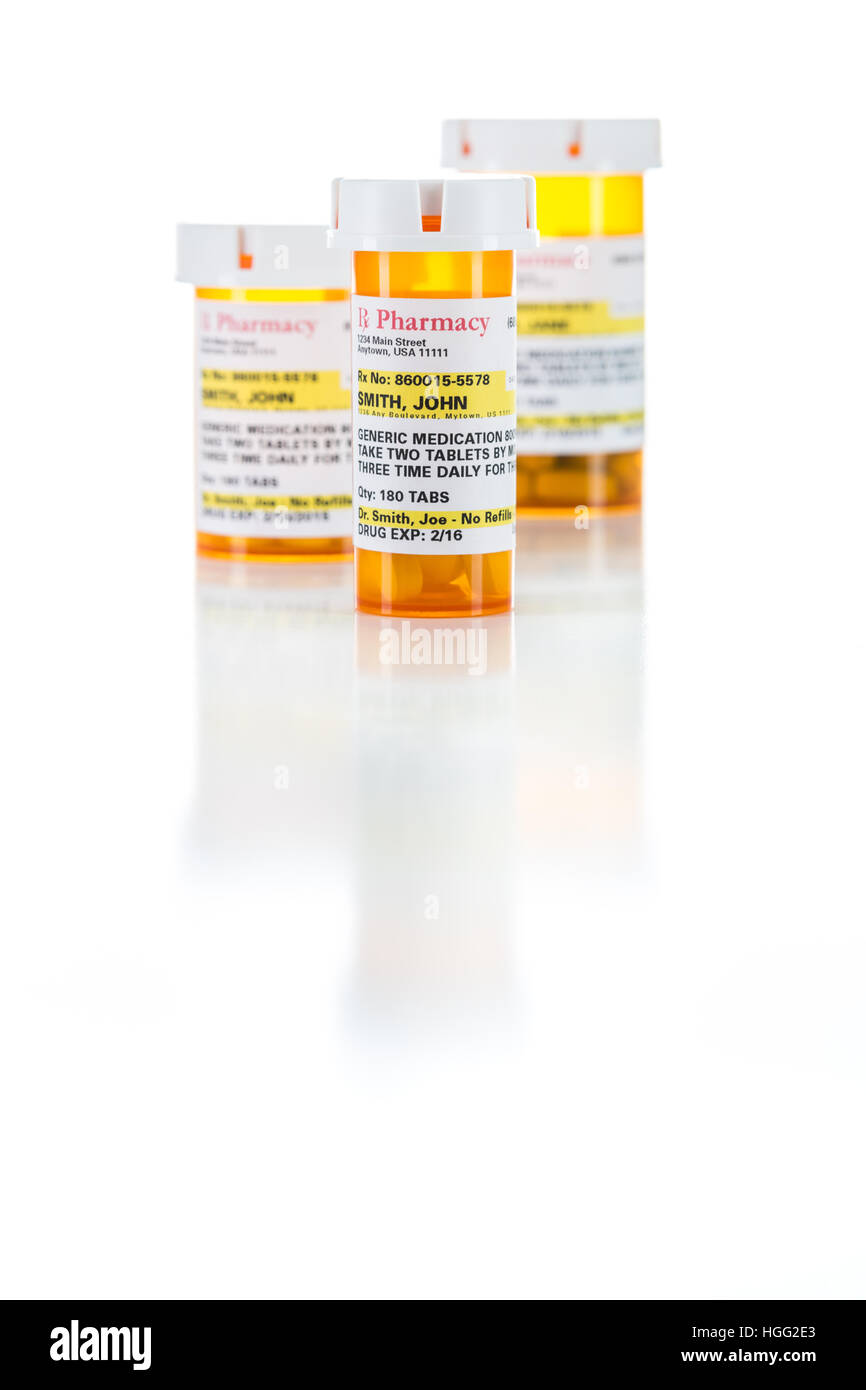 Prescription drug bottles hi-res stock photography and images - Alamy
