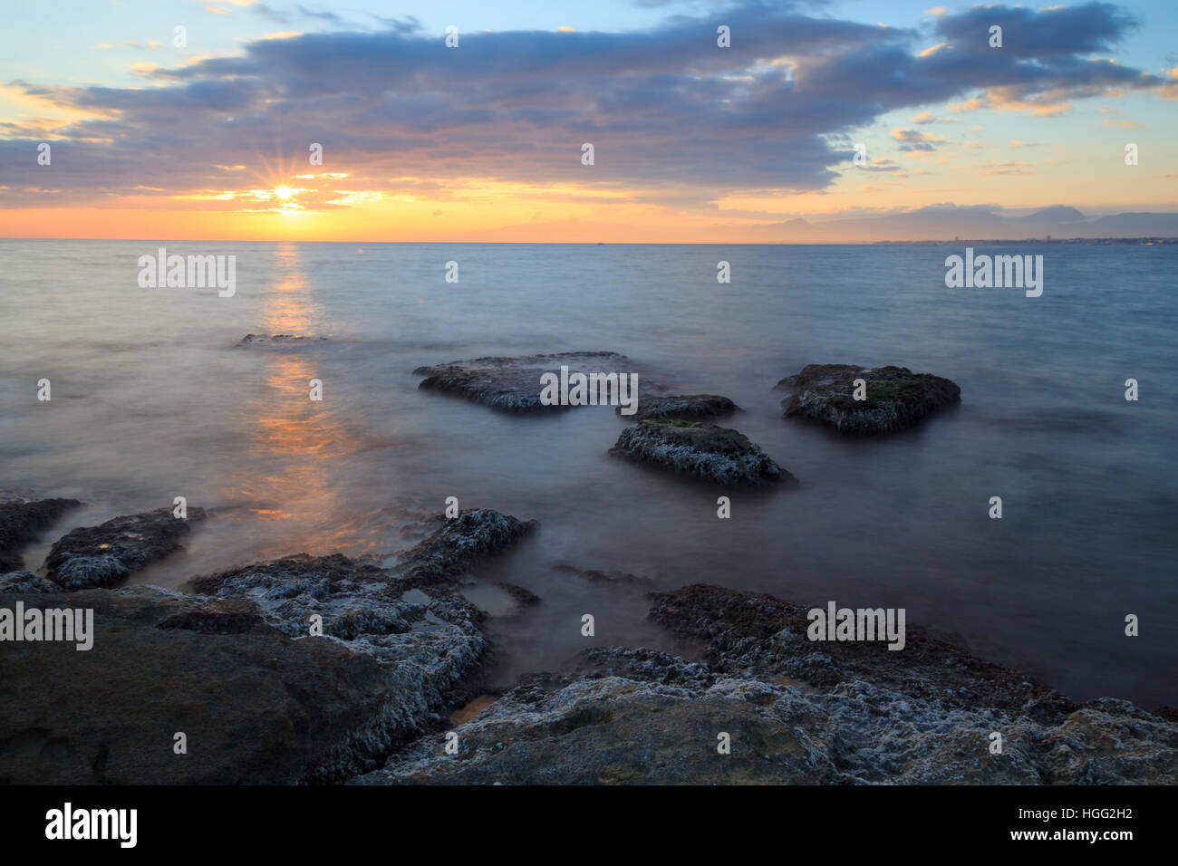 The light and the sea long hi-res stock photography and images - Alamy