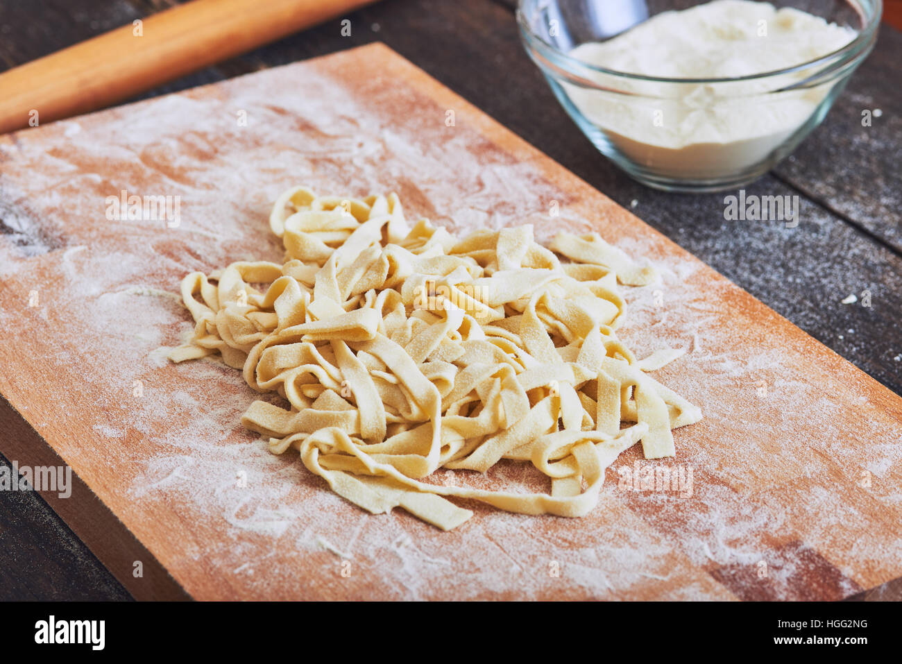 Italian fresh handmade pasta hi-res stock photography and images - Alamy