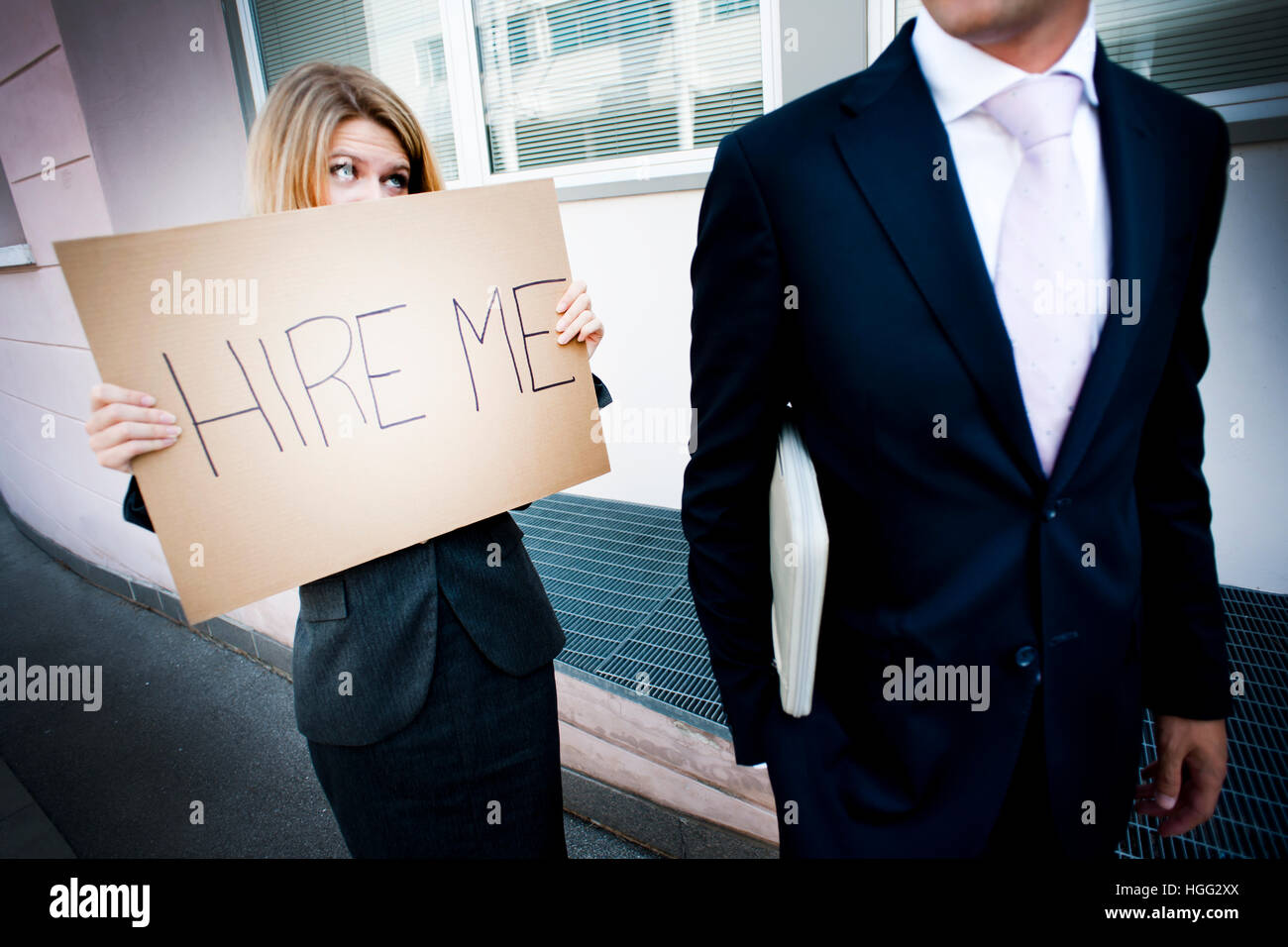 Man woman begging elegant hi-res stock photography and images - Alamy