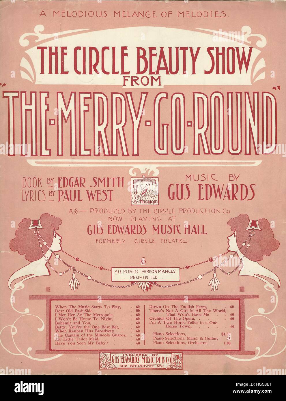 Illustration merry go round hi-res stock photography and images - Alamy