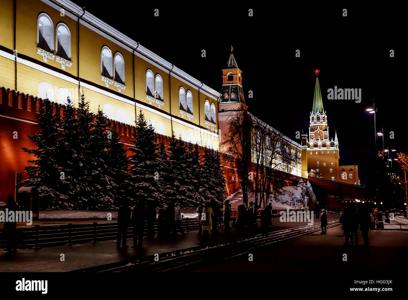 Kremlin walls and towers hi-res stock photography and images - Alamy