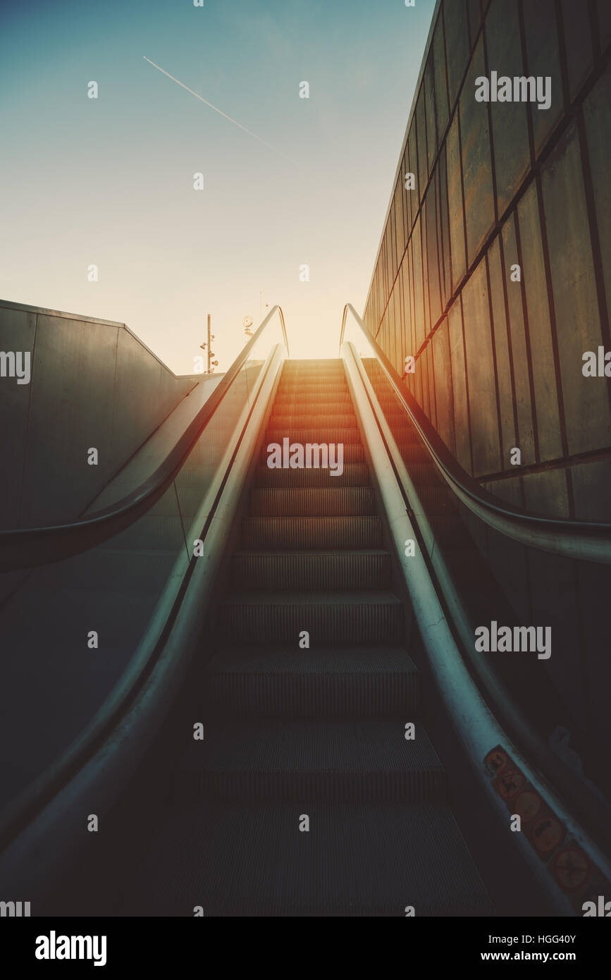 Outdoor escalator spain hi-res stock photography and images - Alamy