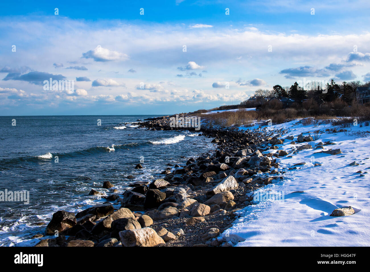 Rhode island winter hi-res stock photography and images - Alamy