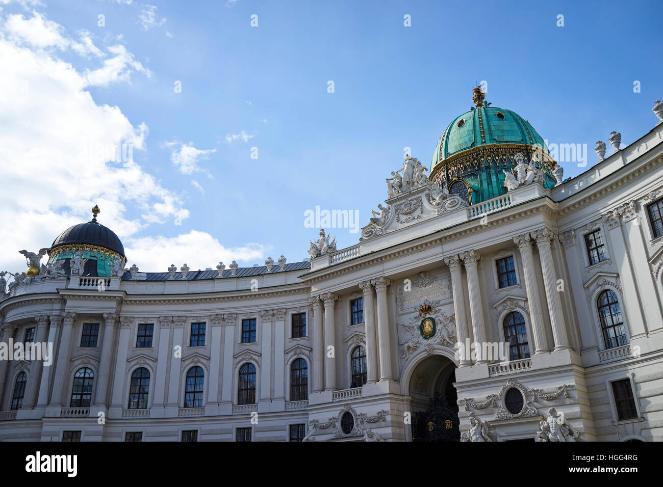 The Hofburg Imperial Palace in Vienna, Austria, on Apr. 3, 2015 Stock ...