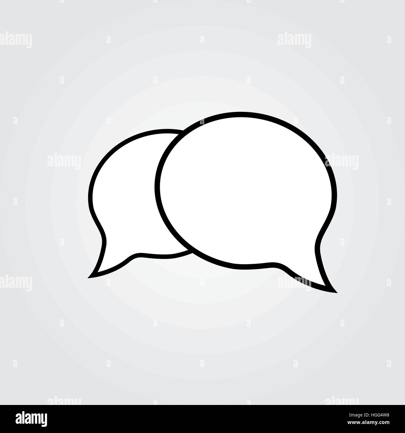 Speech symbol Stock Vector Images - Alamy
