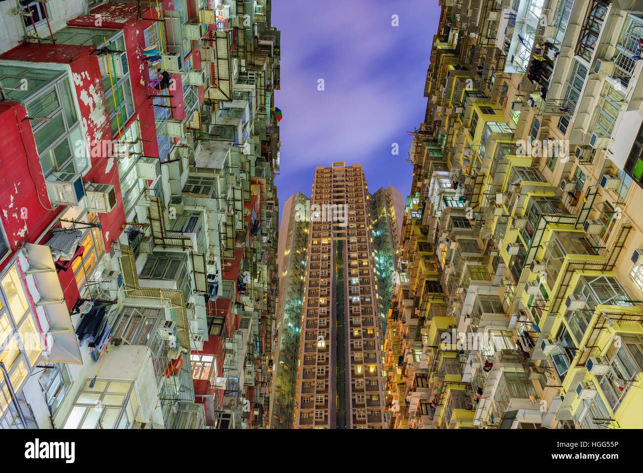 The super crowd building in Hong Kong, China Stock Photo - Alamy