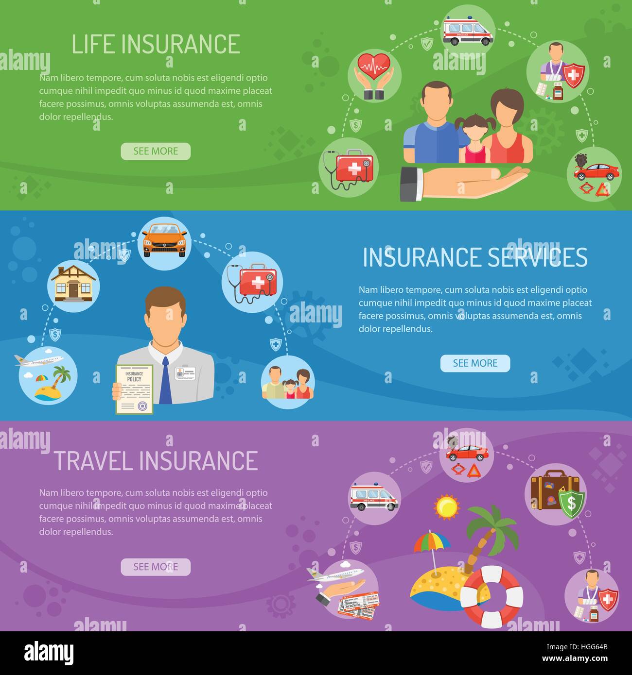 Health and safety horizontal Stock Vector Images - Alamy