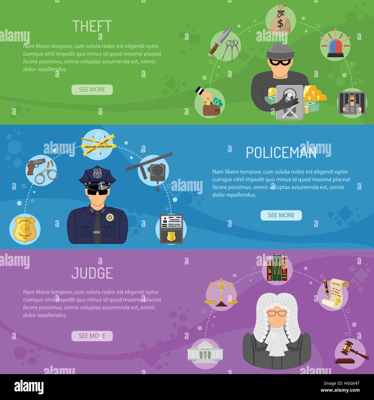 Crime punishment infographics hi-res stock photography and images - Alamy