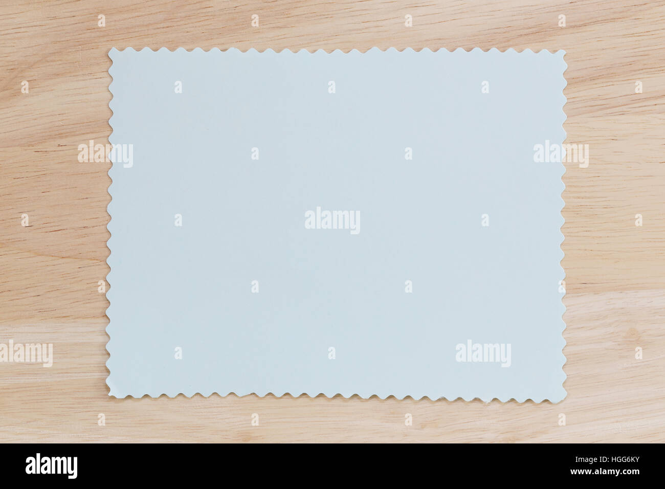 Blue notepad paper crumpled of empty and copy space on wooden ...