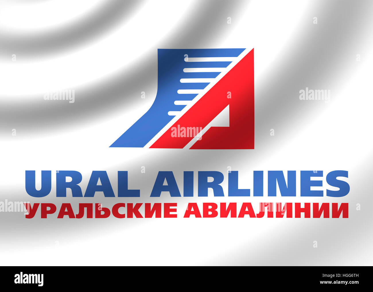 Ural airlines Air logo flag Stock Photo - Alamy