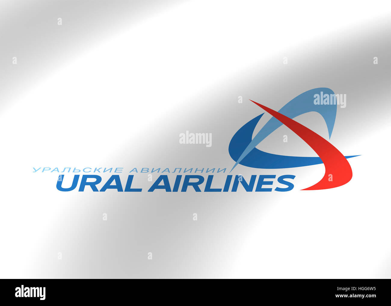 Ural airlines logo flag Stock Photo - Alamy
