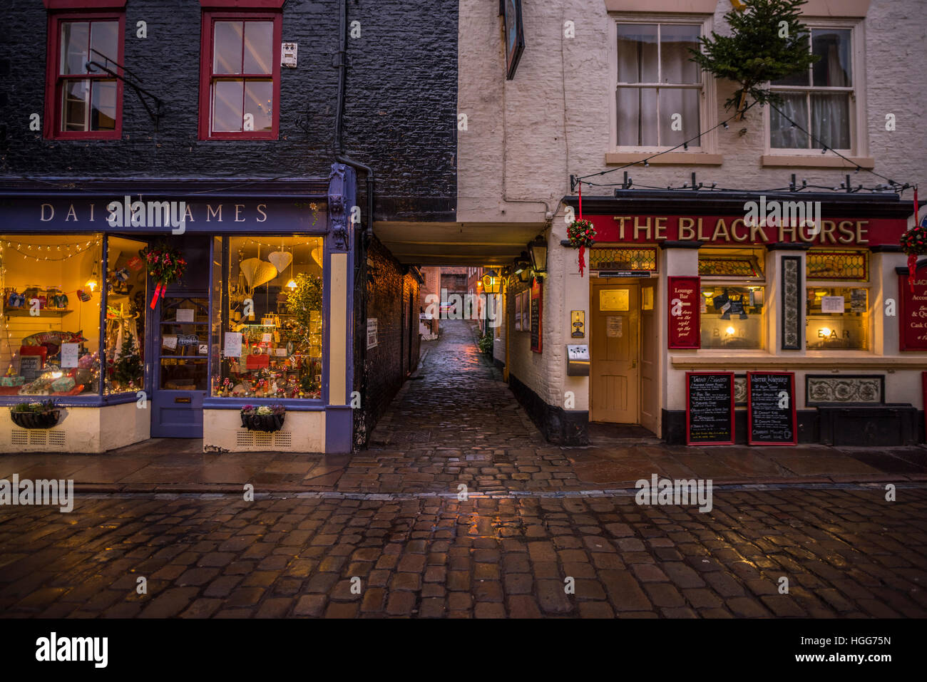 The wonderful historic town of Whitby, North Yorkshire, with its many ...
