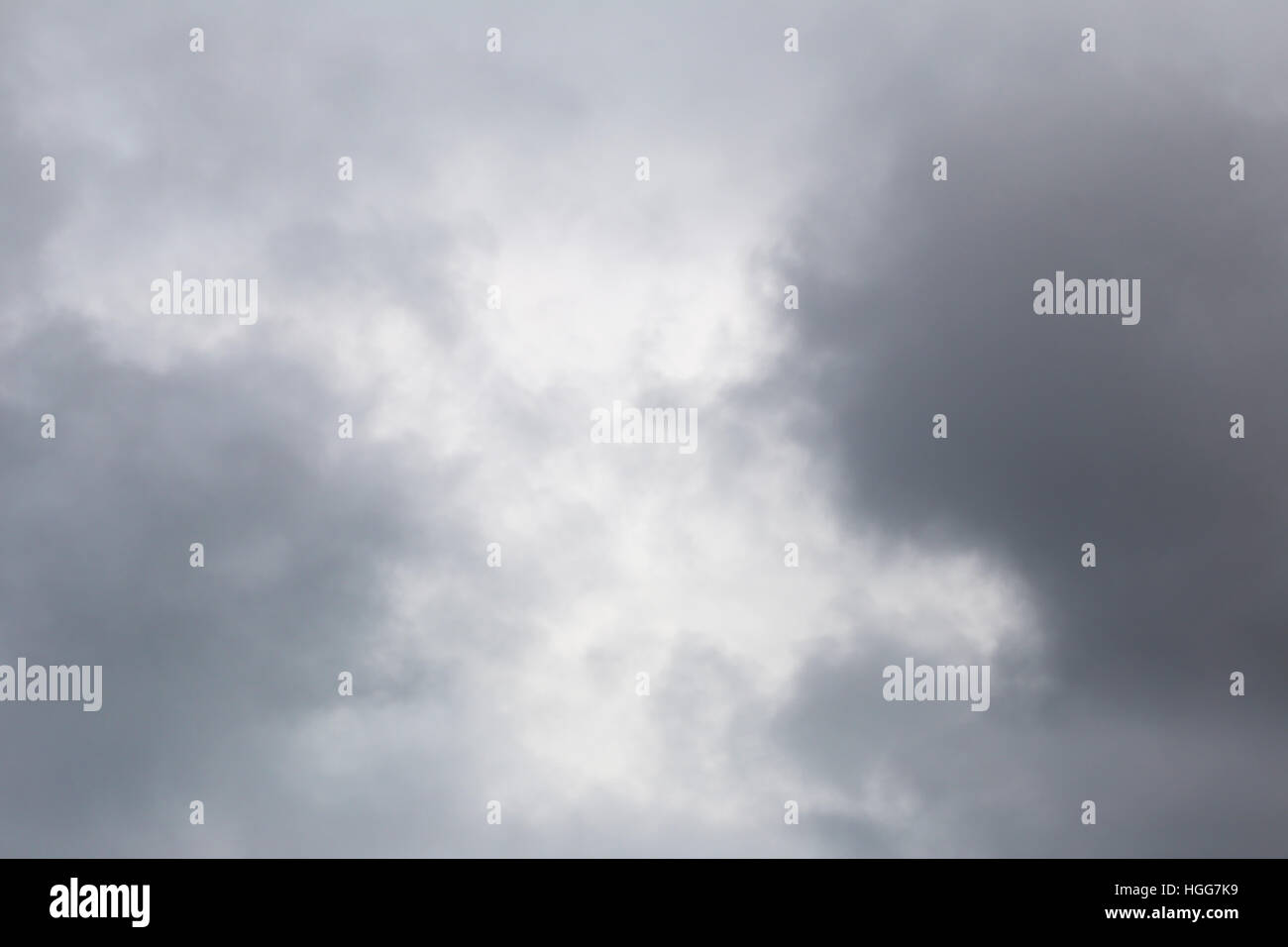 Overcast sky of rain clouds forming in the sky in concept of climate ...