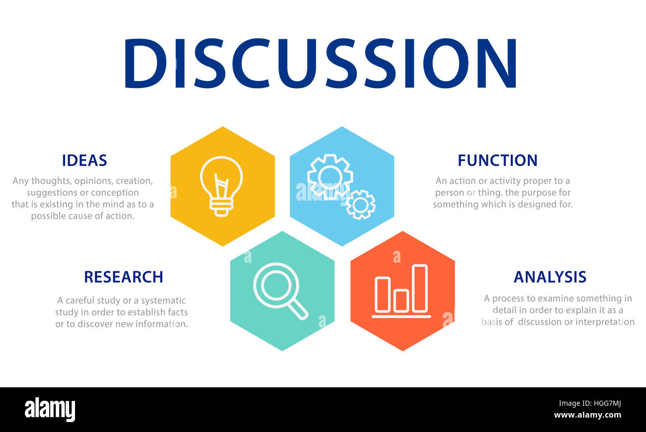 Brainstorming Discussion Communication Sharing Connection Concept Stock ...
