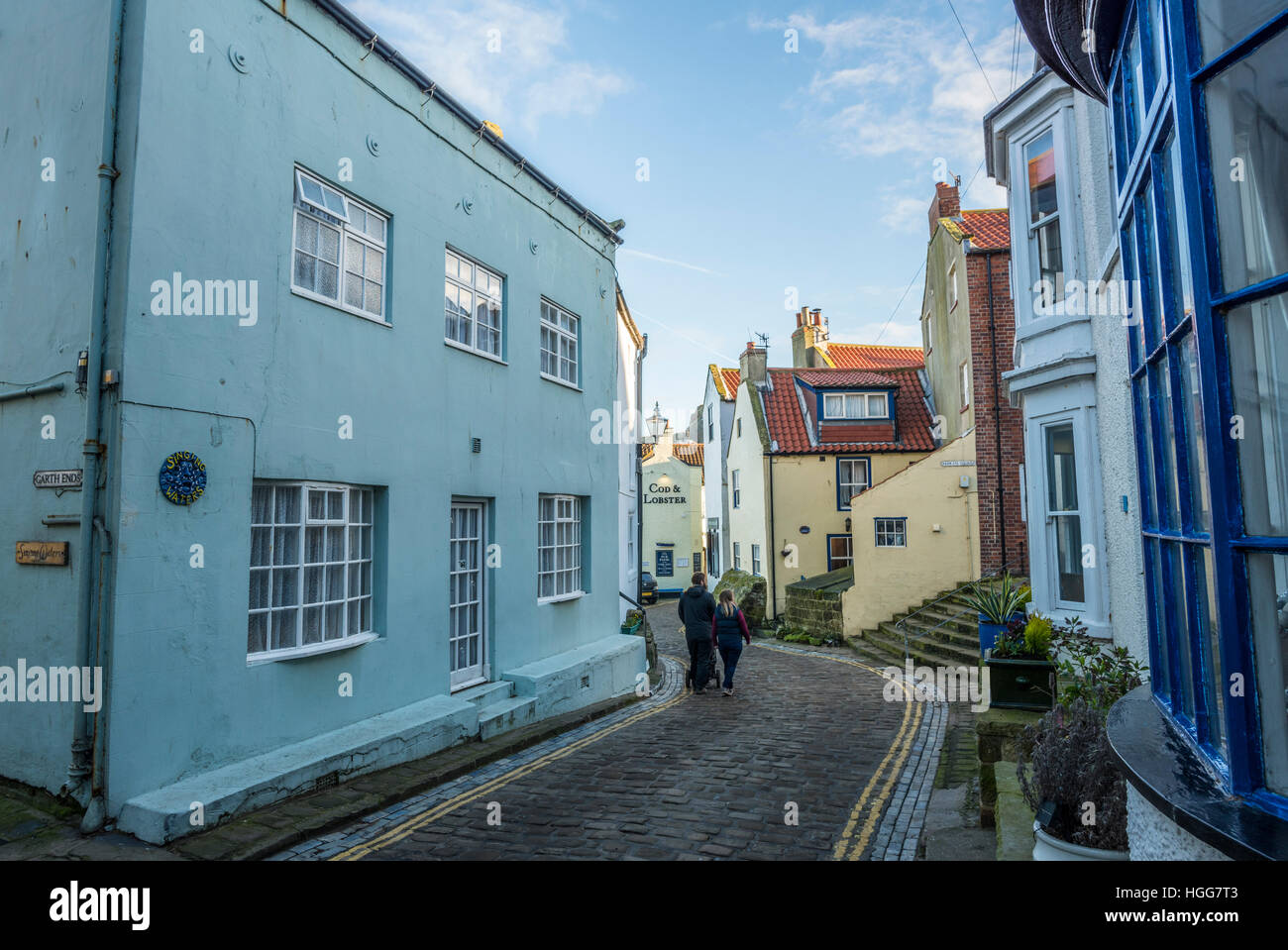 The beautiful, picturesque seaside town of Staithes, home of Captain ...