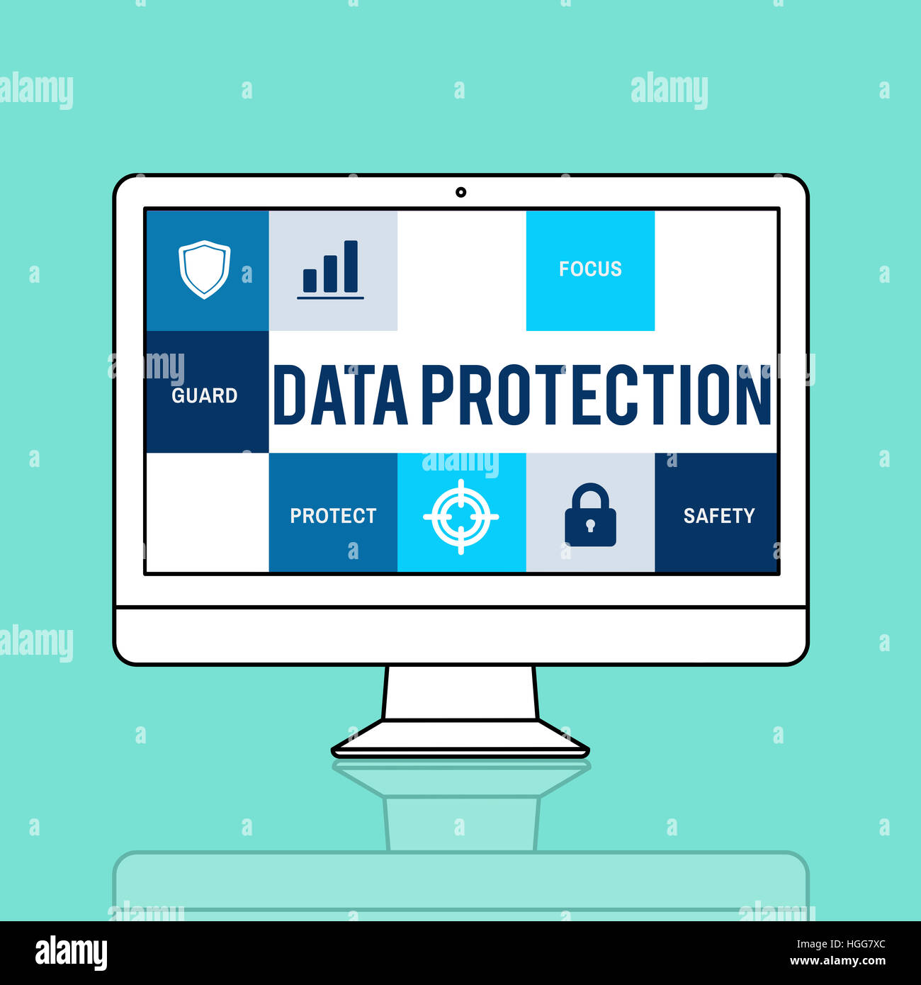 Data Protection Security Privacy Concept Stock Photo - Alamy