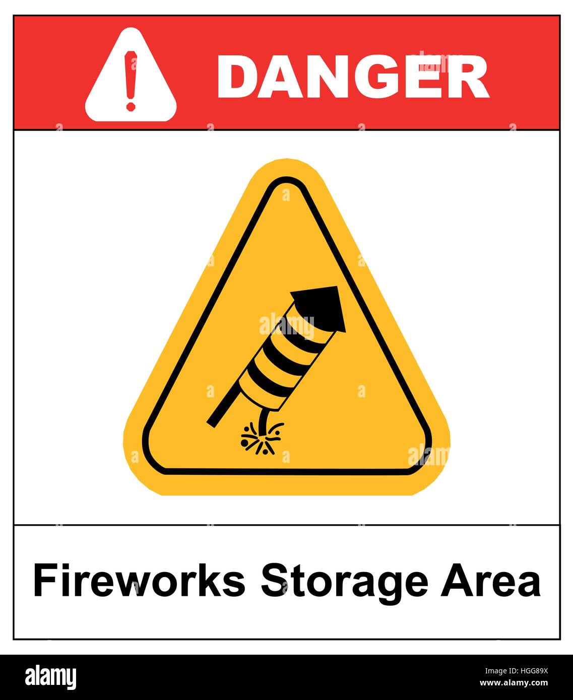Warning symbol explosive hi-res stock photography and images - Alamy