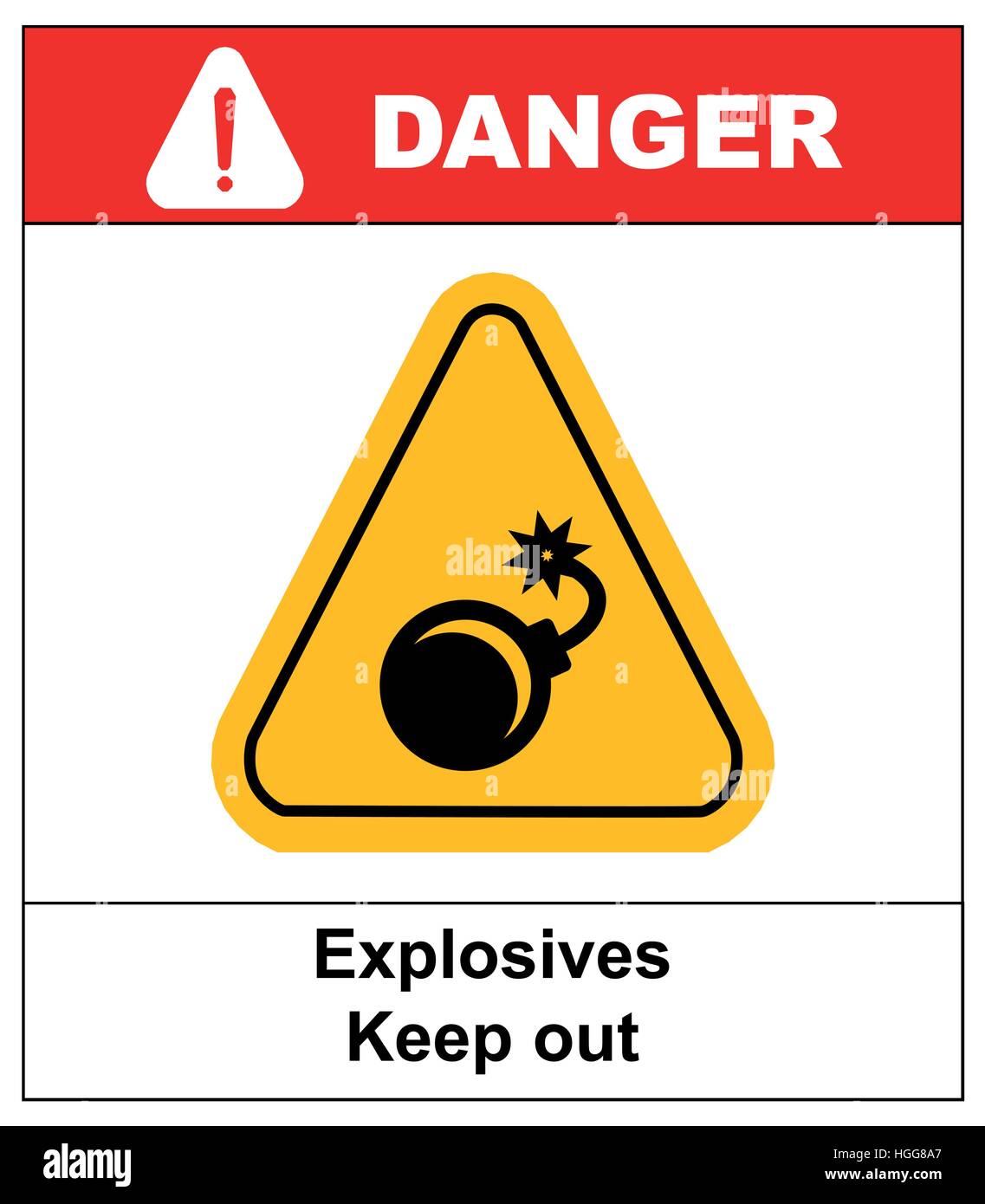 Vector illustration label bomb Stock Vector Image & Art - Alamy