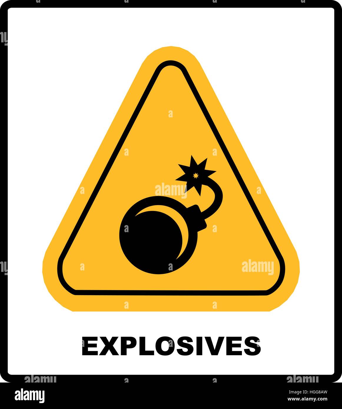 Vector illustration label bomb Stock Vector Image & Art - Alamy