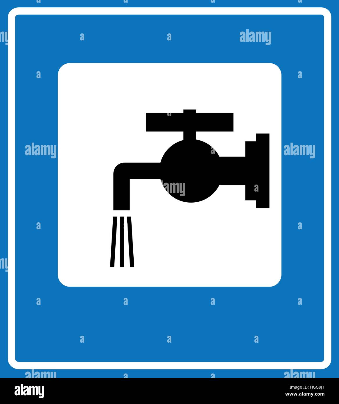 Water tap sign Stock Vector Image & Art - Alamy