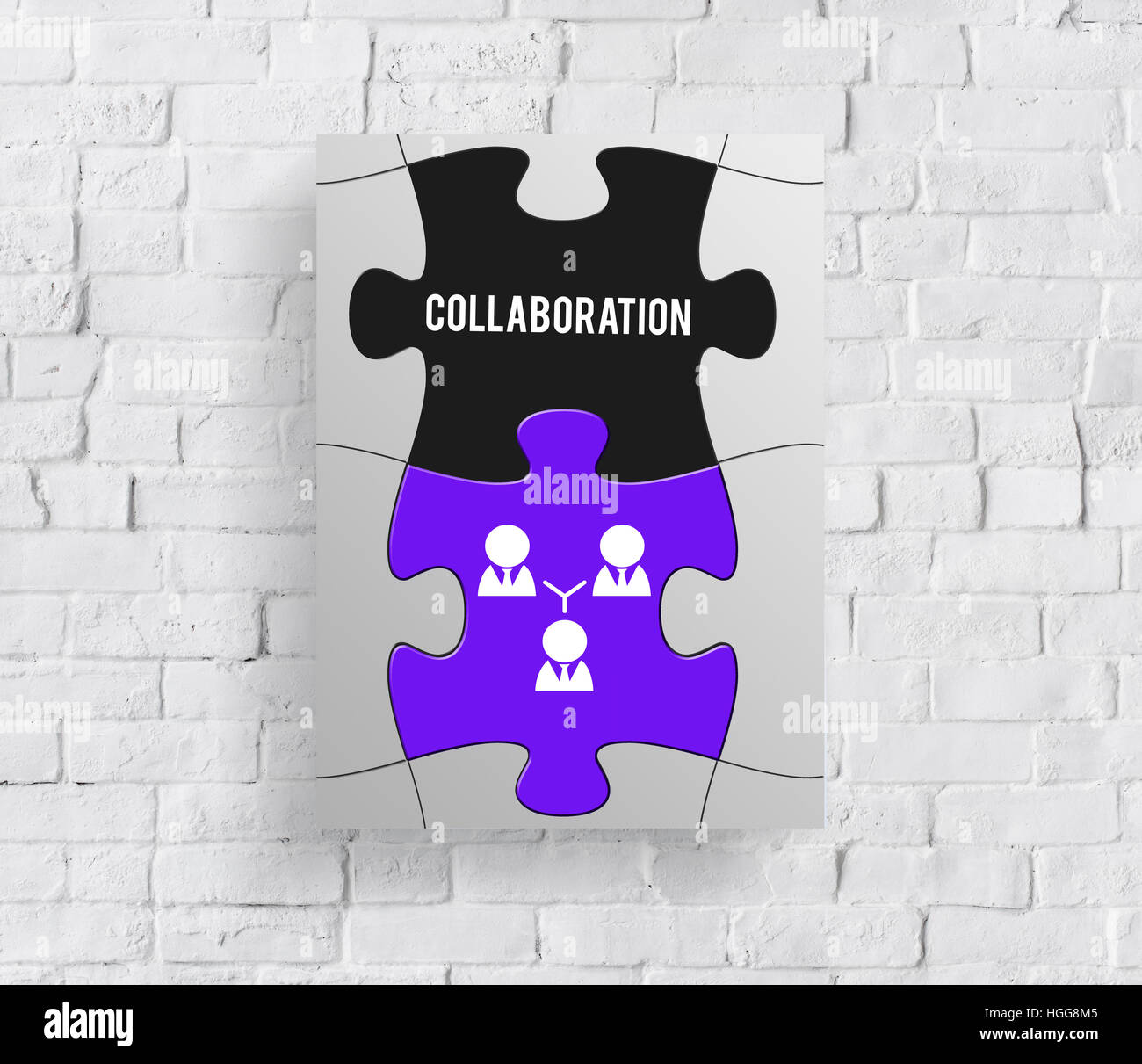 Team Building Collaboration Partenrship Cooperation Concept Stock Photo ...