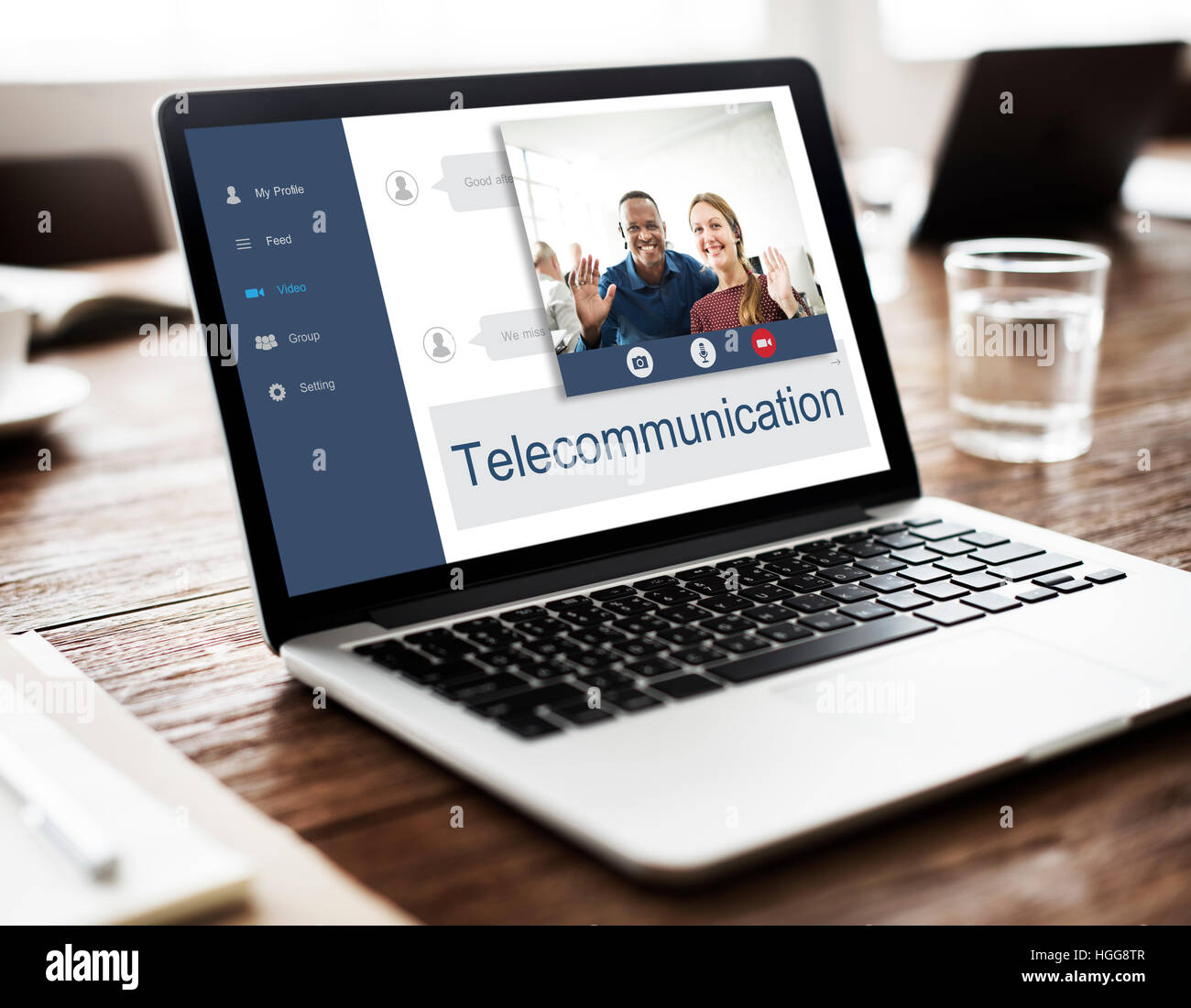 Networking Communication Conversation People Concept Stock Photo - Alamy