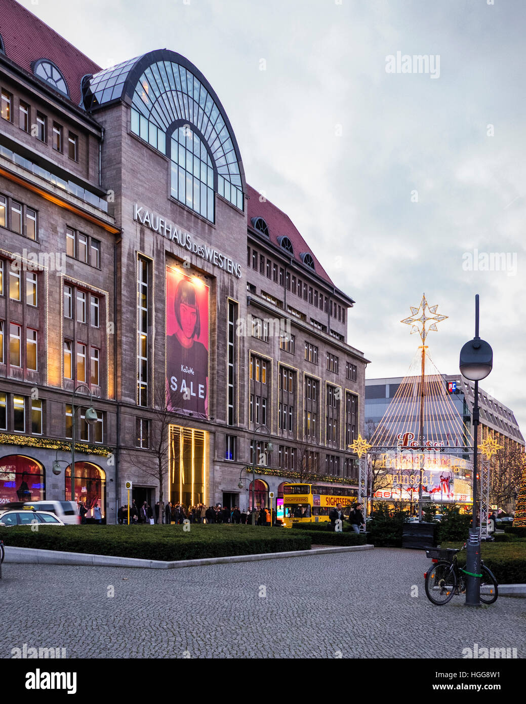 Charlottenburg, Berlin Kaufhaus des Westens, Kadewe famous historic ...