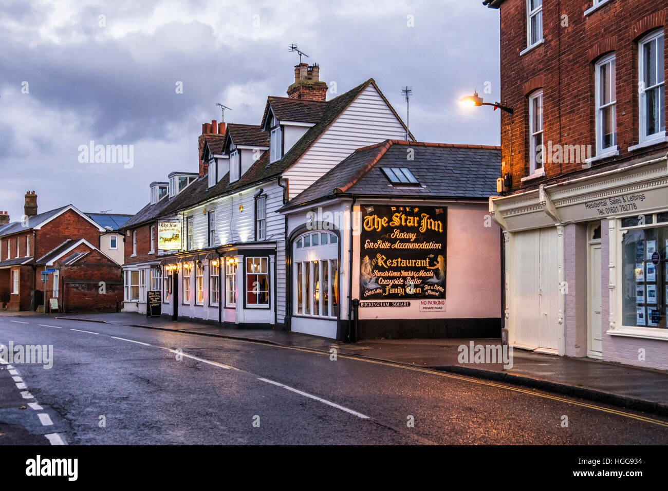 Burnham on Crouch, Essex, England. The Star pub. Traditional, Typical ...
