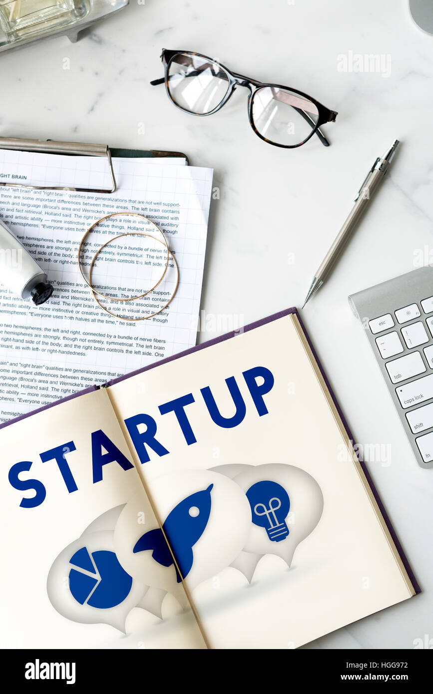 New Business Startup Entrepreneur Objective Concept Stock Photo - Alamy