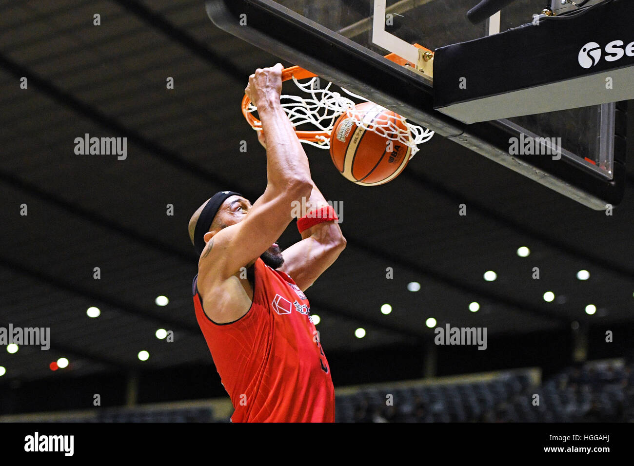 Tokyo, Japan. 9th Jan, 2017. Michael Parker (Jets) Basketball : All ...