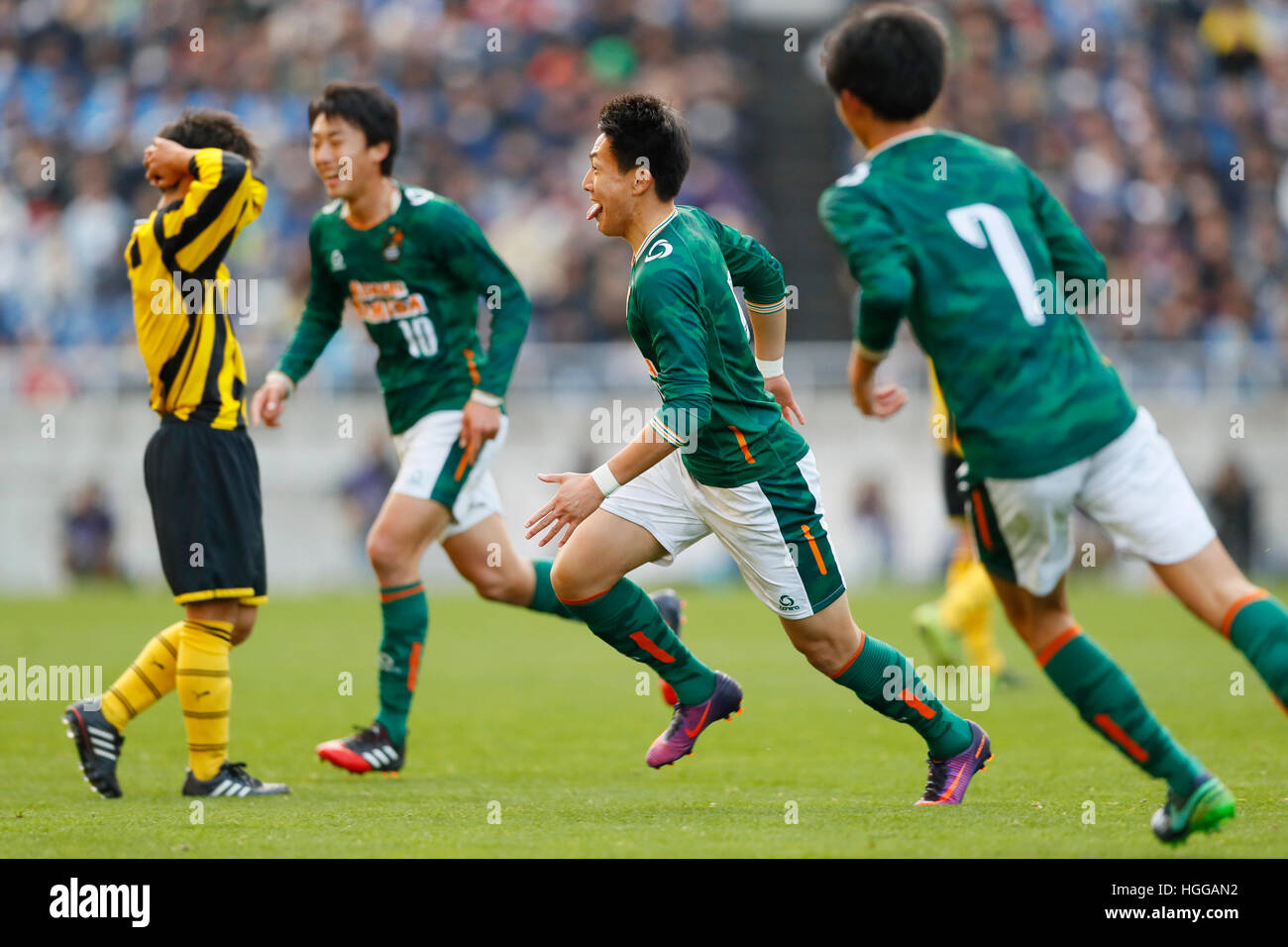 Saitama, Japan. 9th Jan, 2017. Kai Sasaki () Football/Soccer : 95th All ...