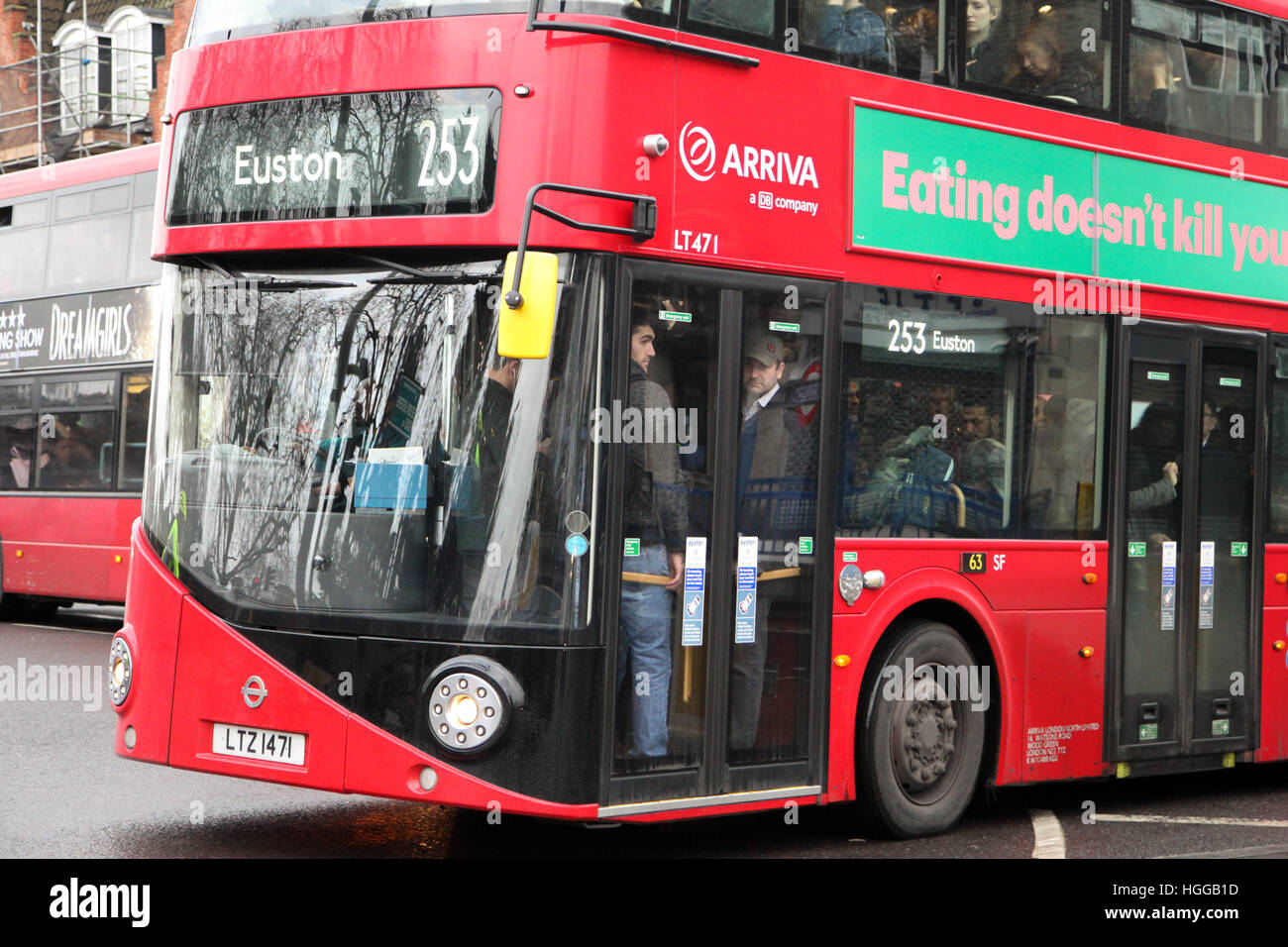 Overcrowded bus uk hi-res stock photography and images - Alamy