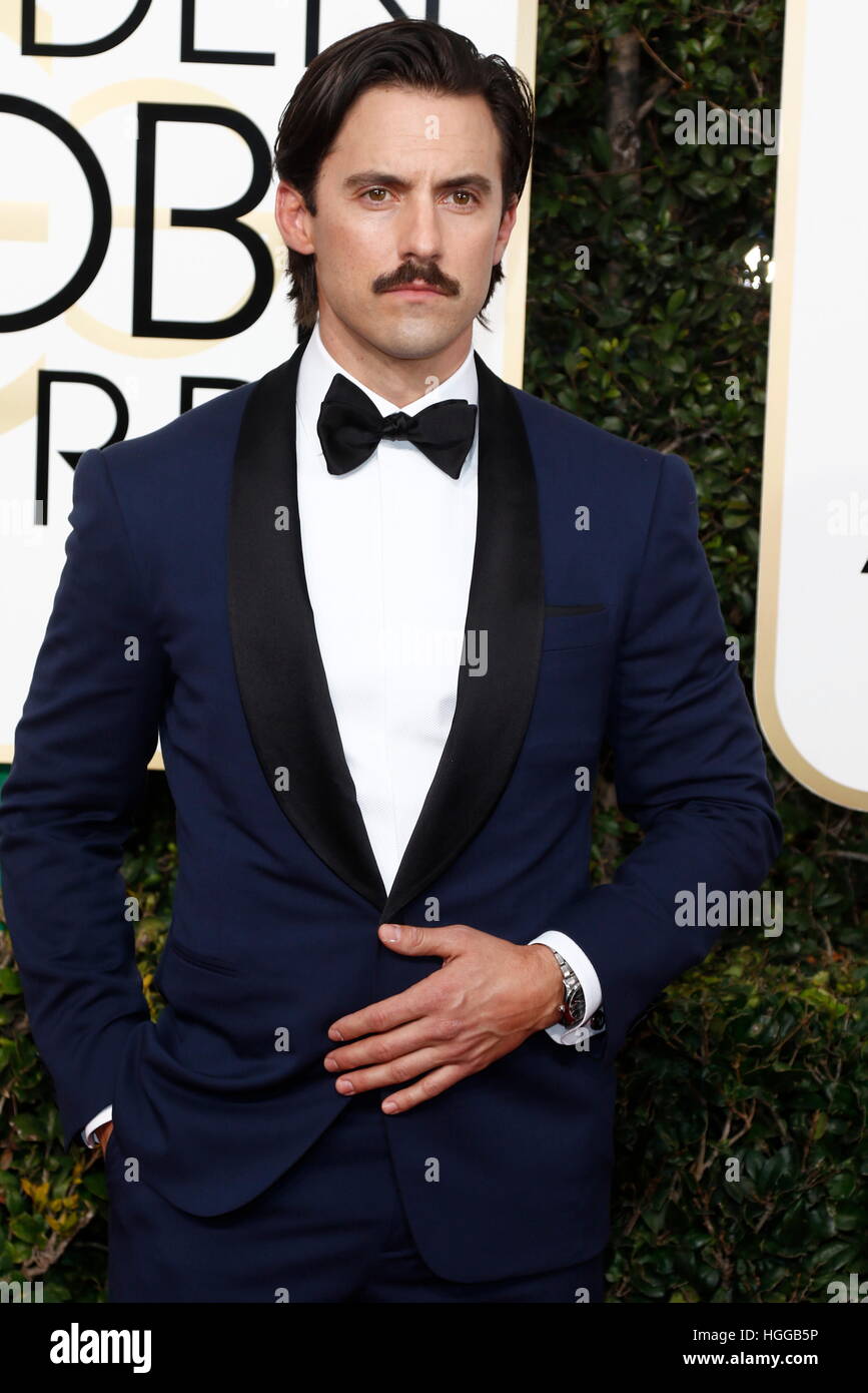 Beverly Hills, Us. 08th Jan, 2017. Milo Ventimiglia arrives at the 74th ...