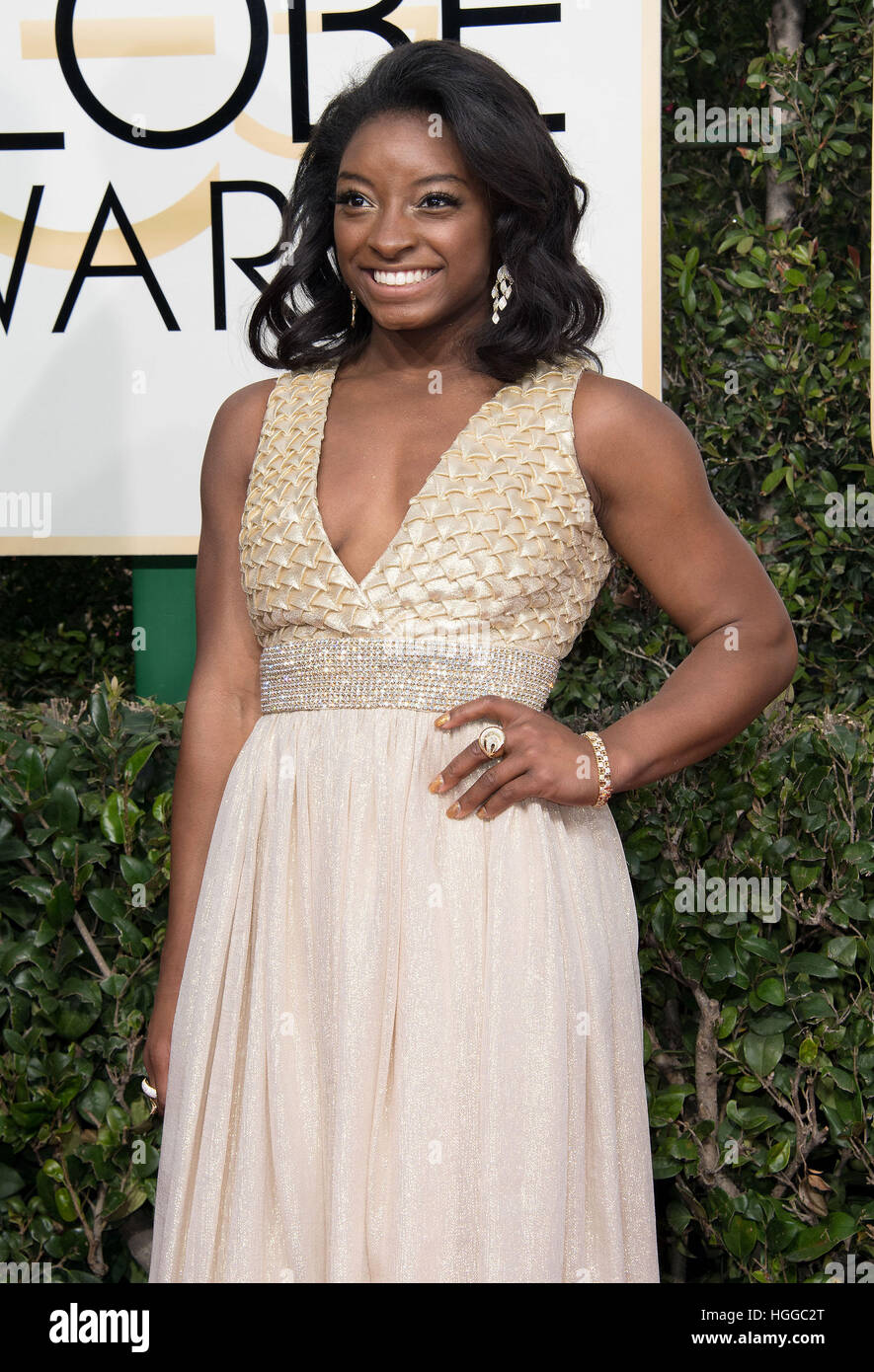Beverly Hills, California, USA. 8th Jan, 2017. Simone Biles. 74th ...