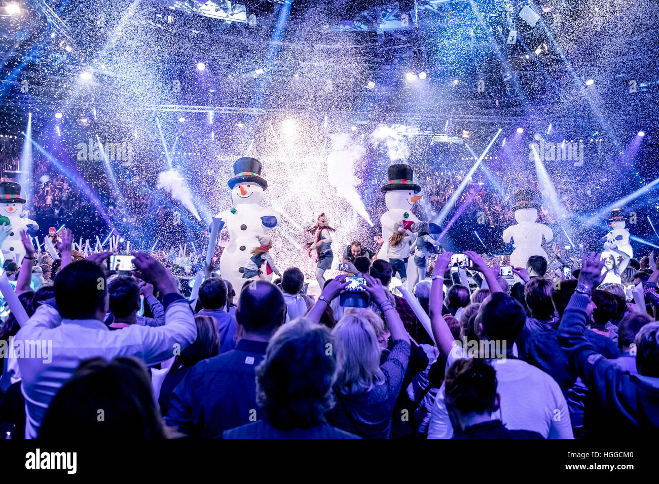 Berlin, Germany. 7th Jan, 2017. The TV Show "Hit Champions - Great ...