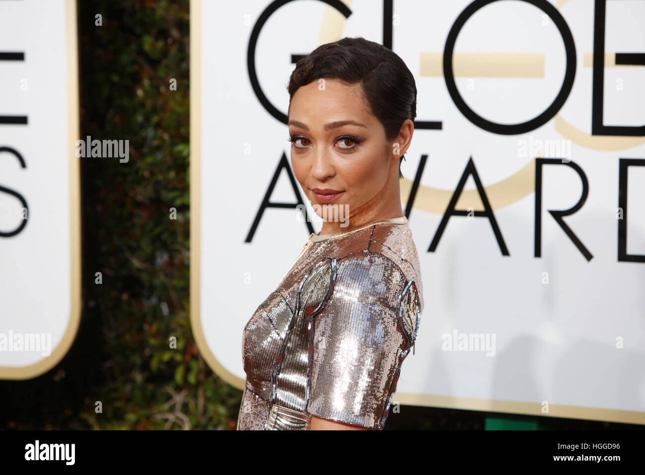 Beverly Hills, Us. 08th Jan, 2017. Ruth Negga arrives at the 74th ...
