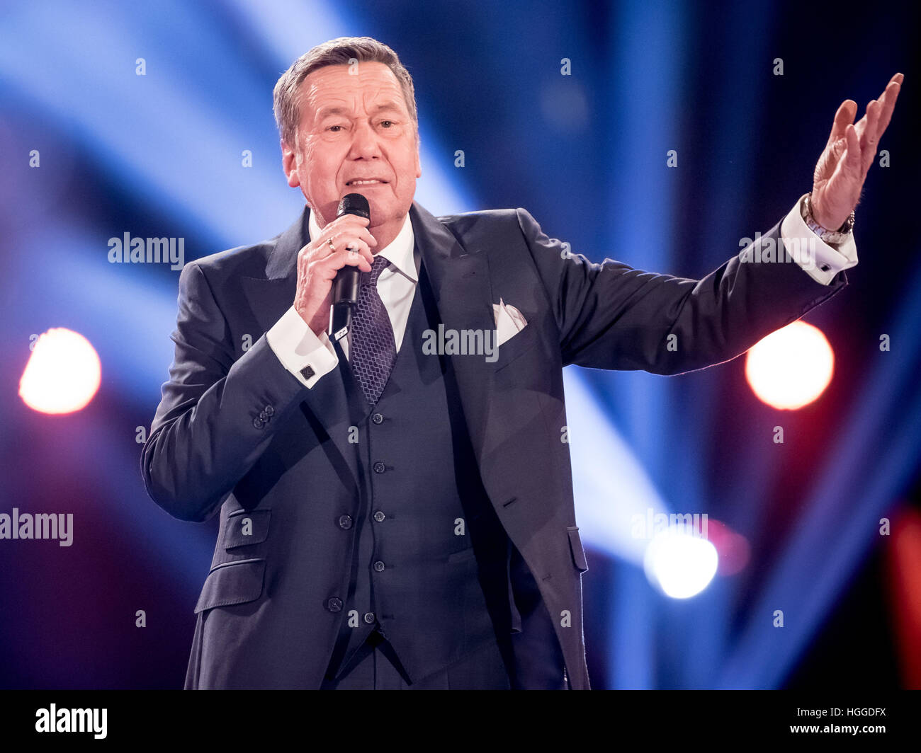 The singer Roland Kaiser during the TV Show "Hit Champions - Great ...