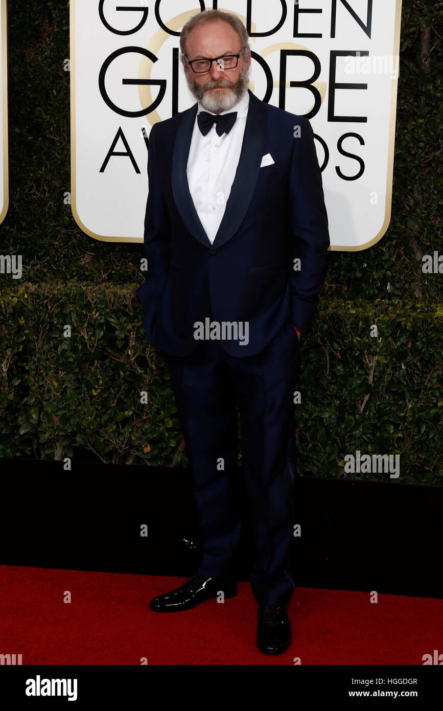 Beverly Hills, Us. 08th Jan, 2017. Liam Cunningham arrives at the 74th ...