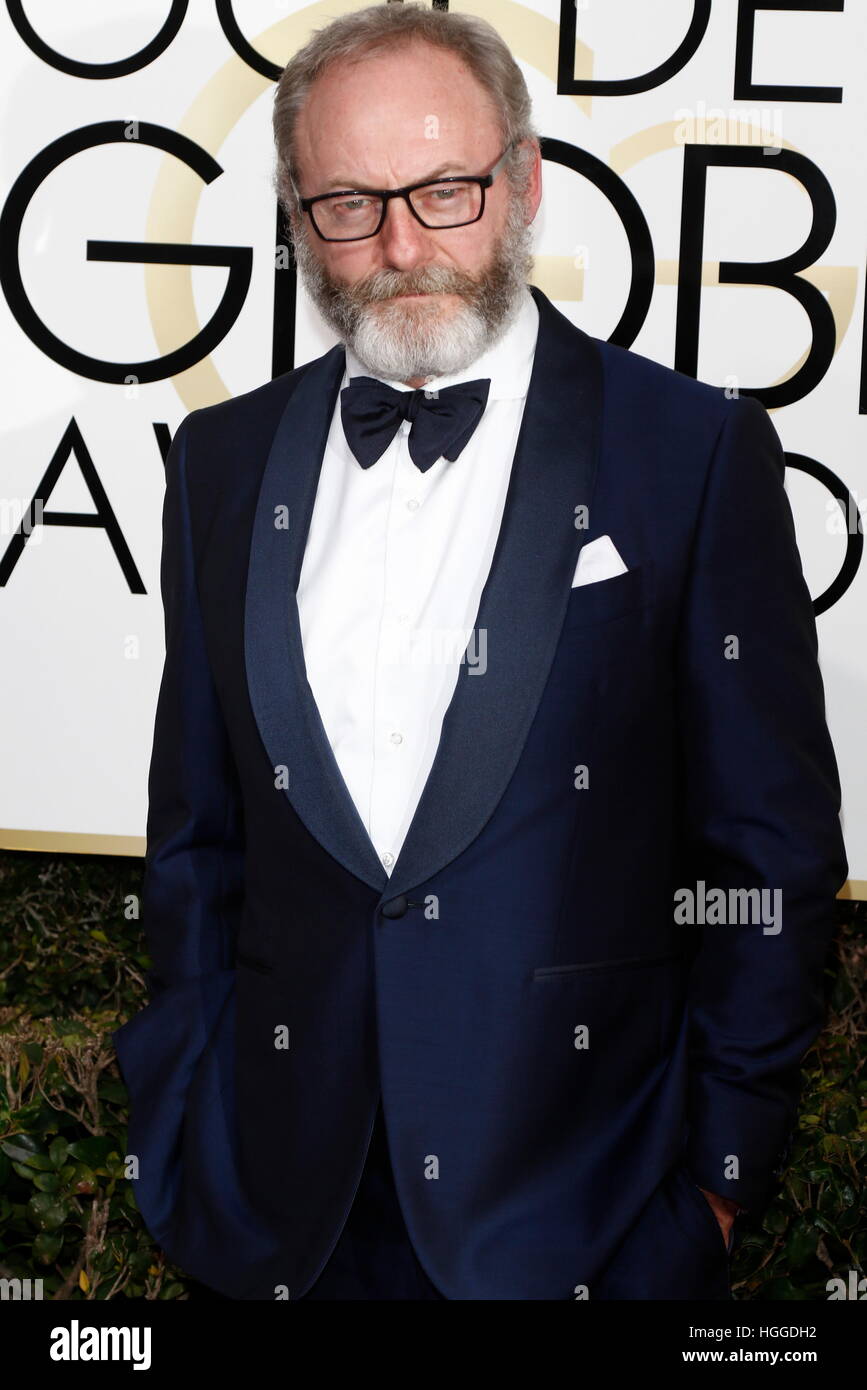 Beverly Hills, Us. 08th Jan, 2017. Liam Cunningham arrives at the 74th ...